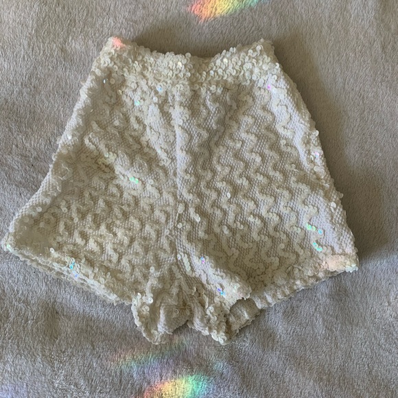 Shorts | Stretchy Sequin Embellished Shorts | Poshmark